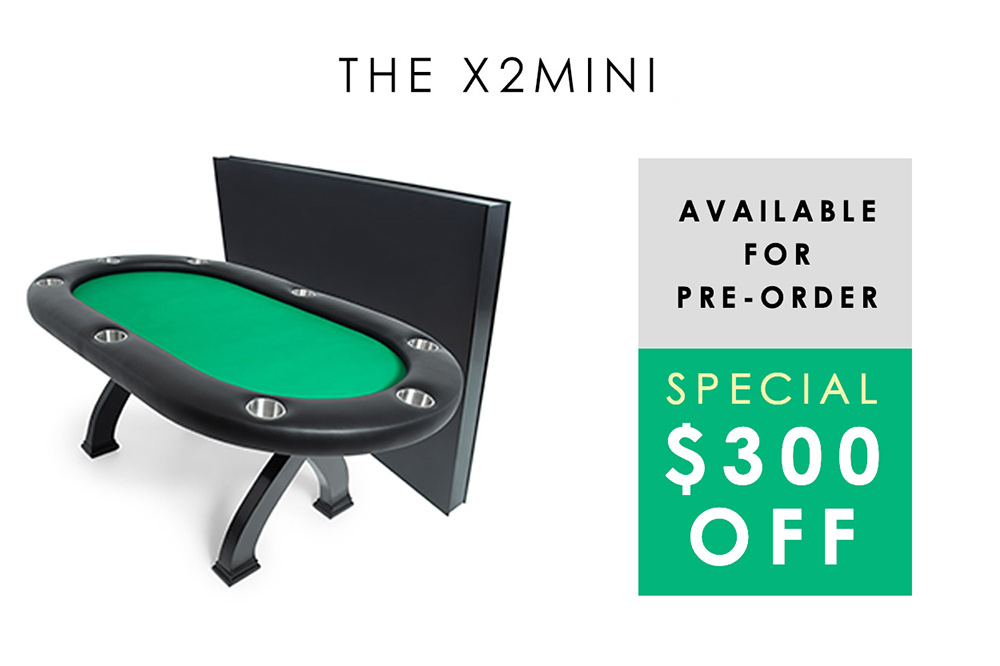X2 Mini Dining Poker Table by BBO Poker Tables