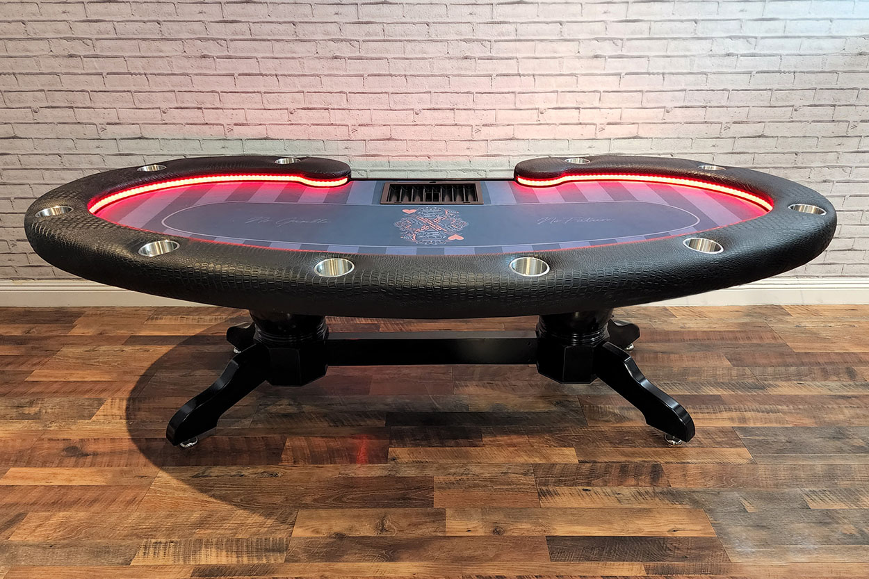 Play Like a Pro with Joe Cada Signature Series Poker Table | BBO Poker ...