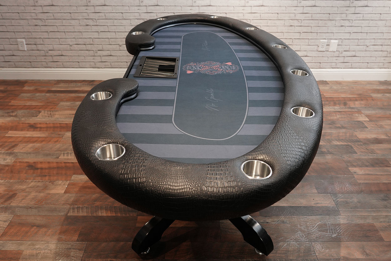 Play Like a Pro with Joe Cada Signature Series Poker Table | BBO Poker ...