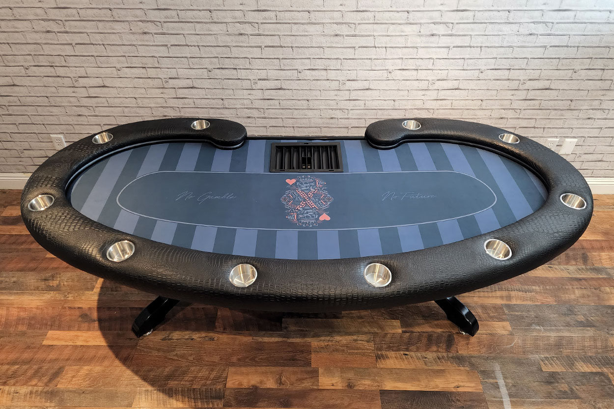 Play Like a Pro with Joe Cada Signature Series Poker Table | BBO Poker ...