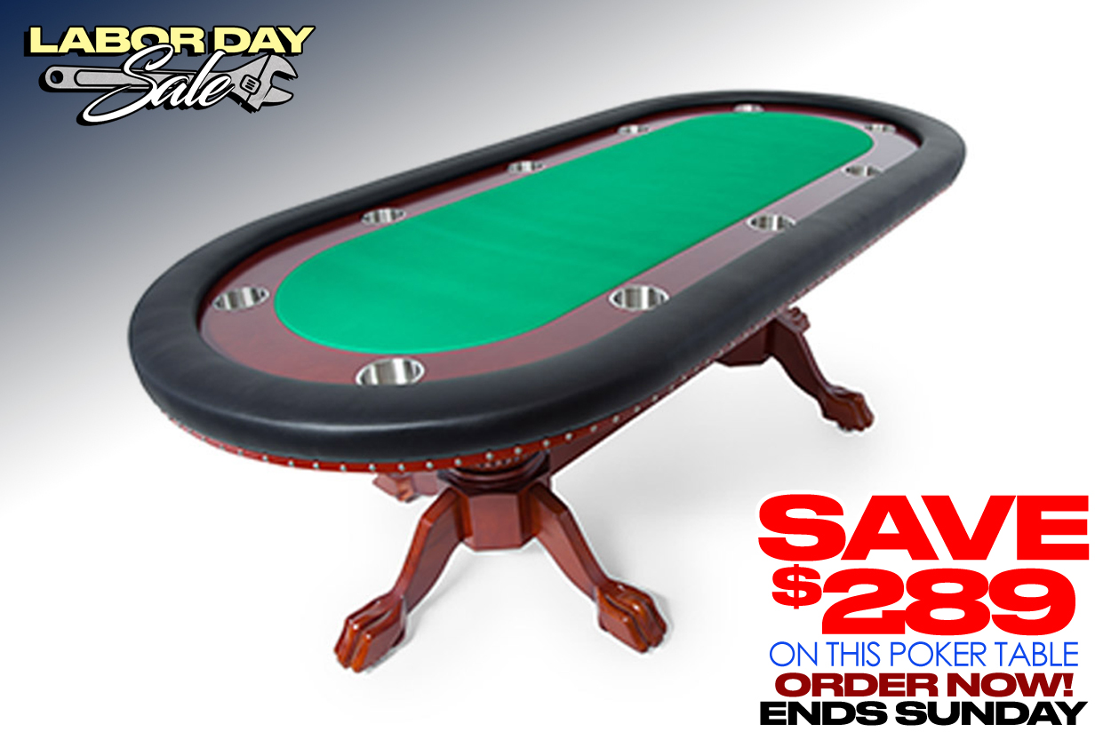 The Rockwell - High end furniture poker table with dining top options
