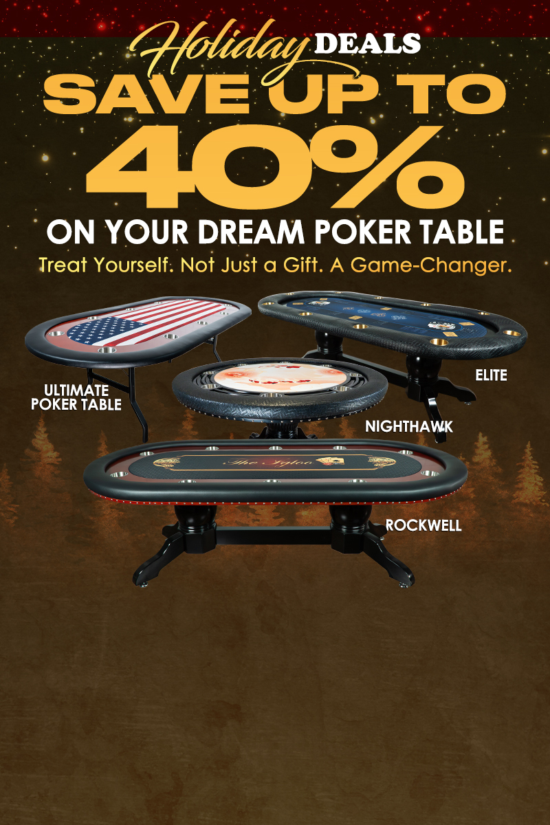 Professional Poker Tables From The Leader Top Quality Gaming Tables