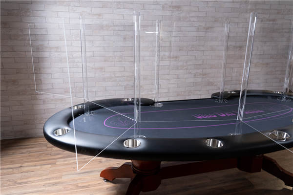Protect Your Game with Safe Guard Shield System | BBO Poker Tables