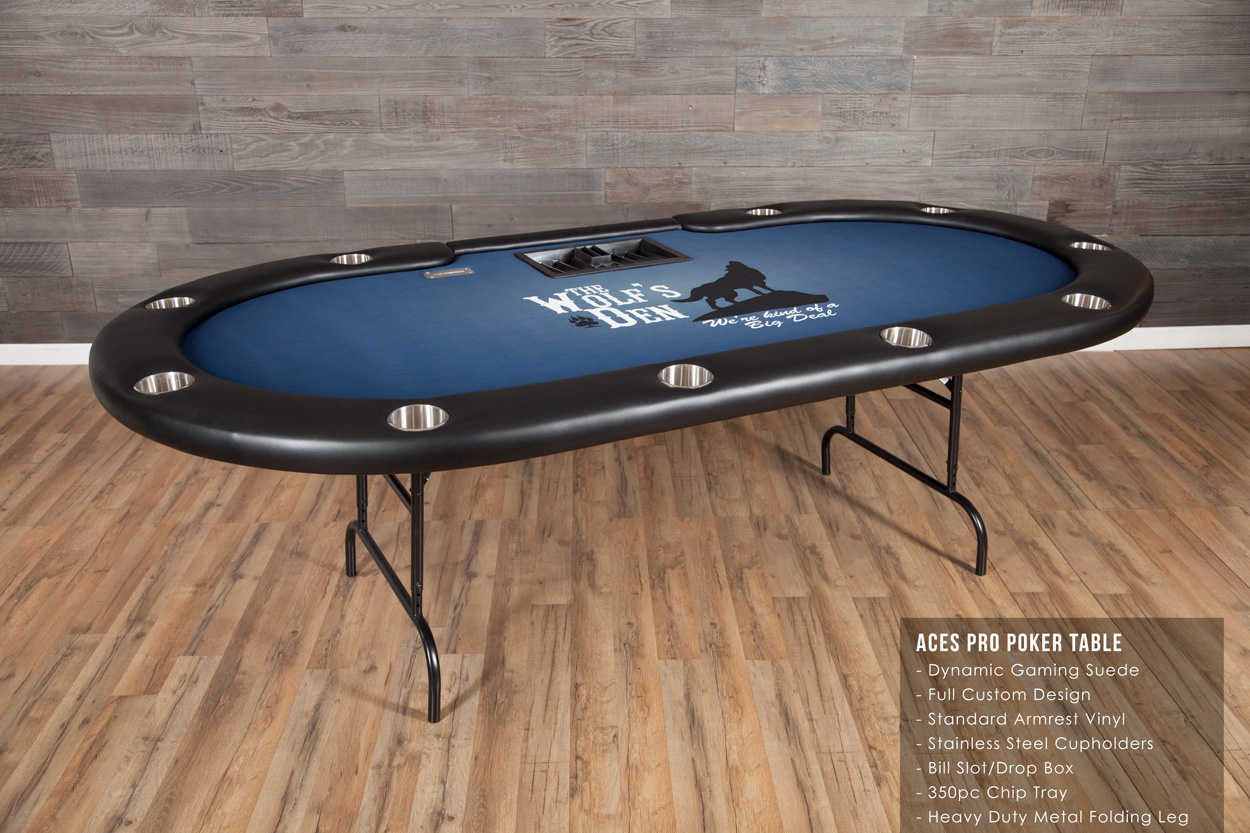 Poker Tournament Table Ready To Go As-Is Or Customize It
