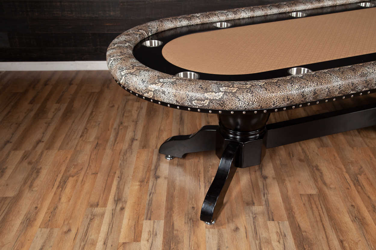 The Rockwell - High end furniture poker table with dining top options