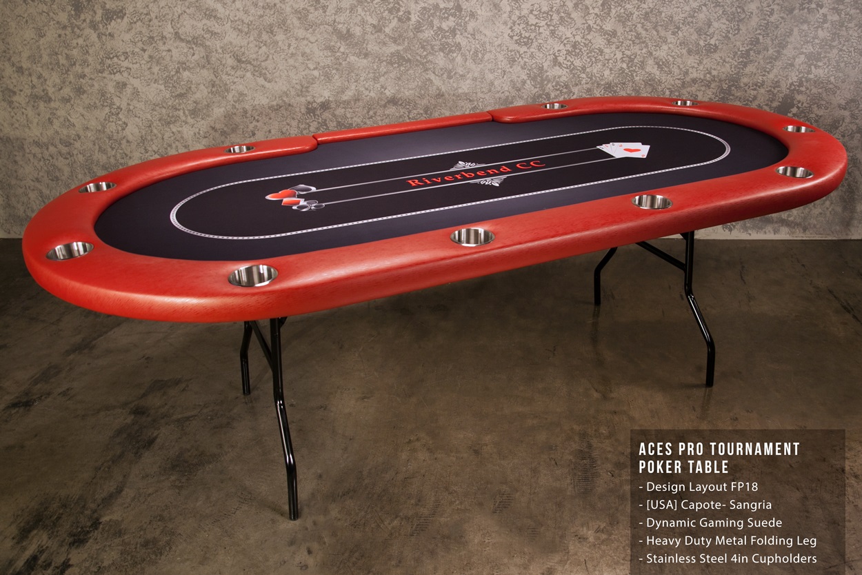 Poker Tournament Table Ready To Go As-Is Or Customize It