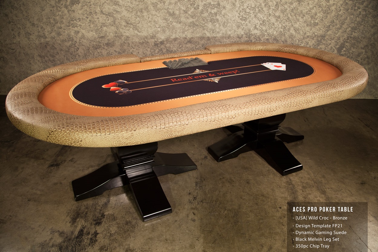 Poker Tournament Table Ready To Go As-Is Or Customize It